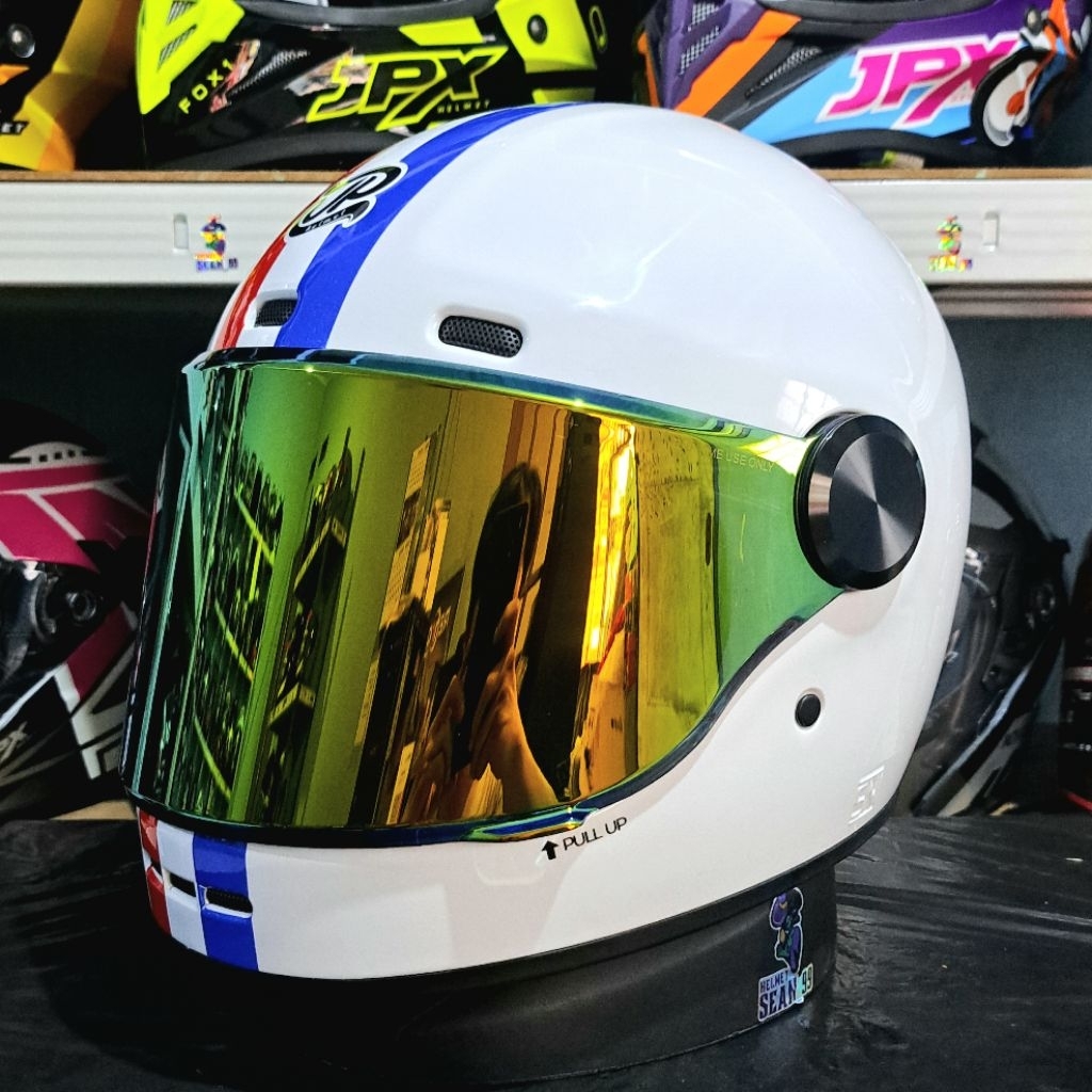 Jual HELM JPX JP ROKR RK 02 FULL FACE ORIGINAL SNI DOT | Shopee Indonesia