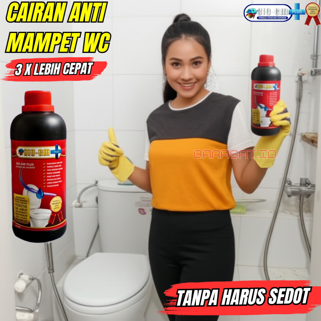 Jual Obat Penguras WC Mampet Sepiteng Penuh Luber Bio GM Pengurai Tinja ...