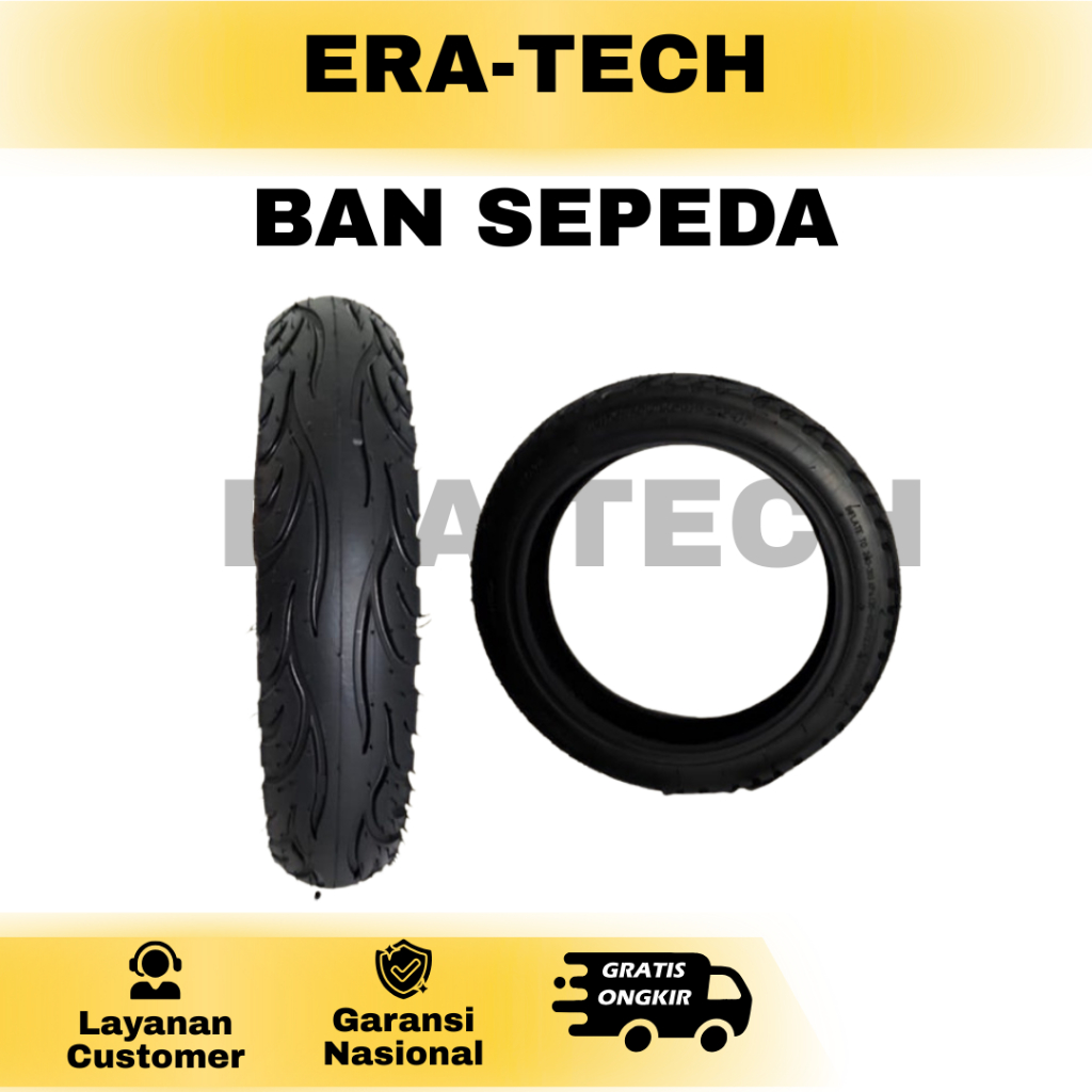 Jual Ban Luar Sepeda Listrik Ukuran 14 X 2.50 PACIFIC Tubeless Nylon ...