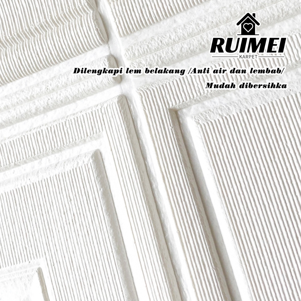 Jual RUIMEI Wallpaper Dinding 3D Foam Motif Eropa Klasik Wallfoam ...