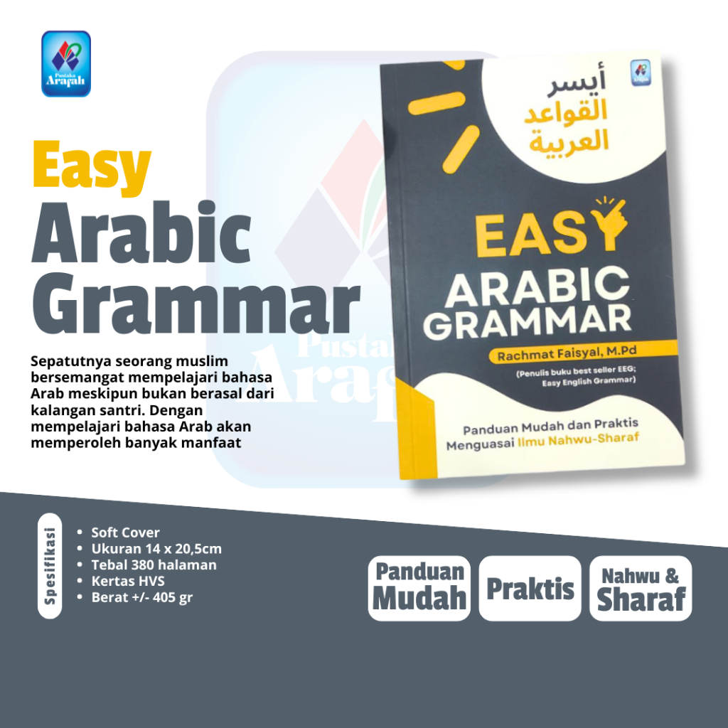 Jual Easy Arabic Grammar Buku Nahwu dan Shorof Sorof Kaidah Penting ...