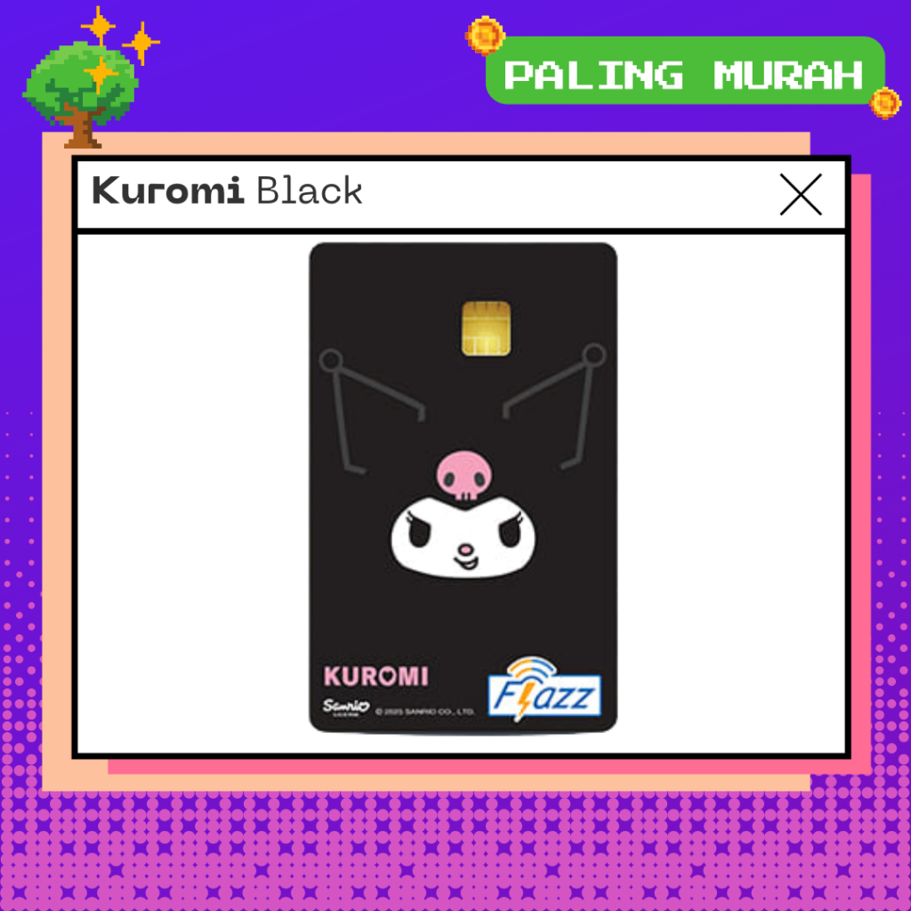 Jual KUROMI BLACK Flazz BCA Gen 2 Original Limited Edition | Shopee ...