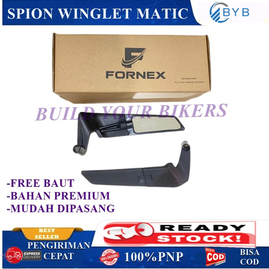 Jual SPION MATIC SPION WINGLET UNIVERSAL MOTOR MATIC BEBEK HONDA VARIO ...