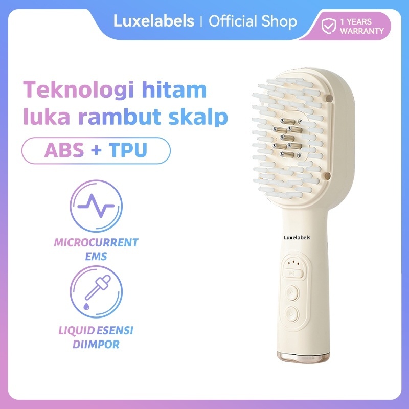 Jual (Hot)Luxelabels Scalp Alat Pijat AF09 Putih Essential Oil Massage ...