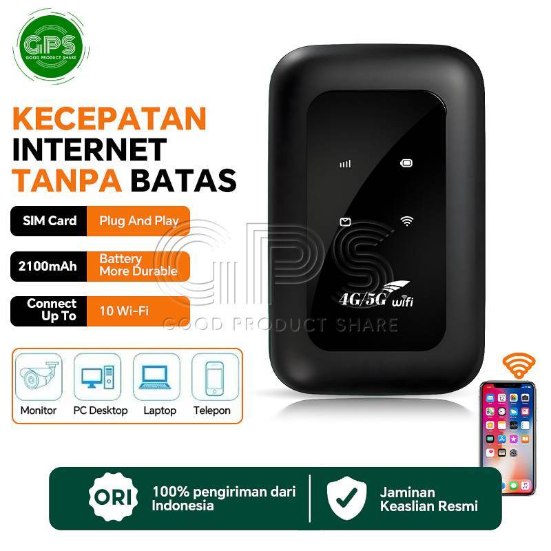 Jual 【Lalu Lintas Tak Terbatas】 Modem WIFI 6 Mobile MiFi 4G / 5G untuk ...