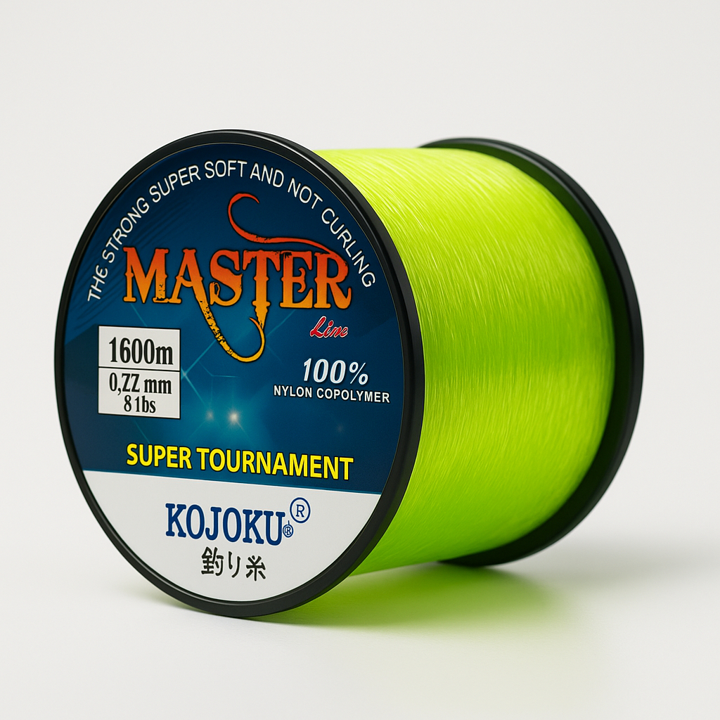 Jual Senar Pancing Master Line kuat ulet lentur dan tahan kriting Warna ...