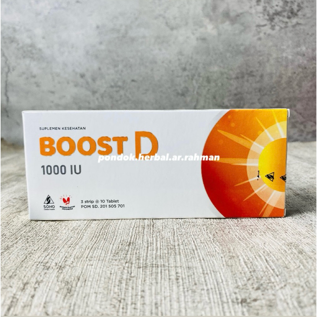 Jual BOOST D 1000IU (membantu memenuhi kebutuhan vitamin D) | Shopee ...