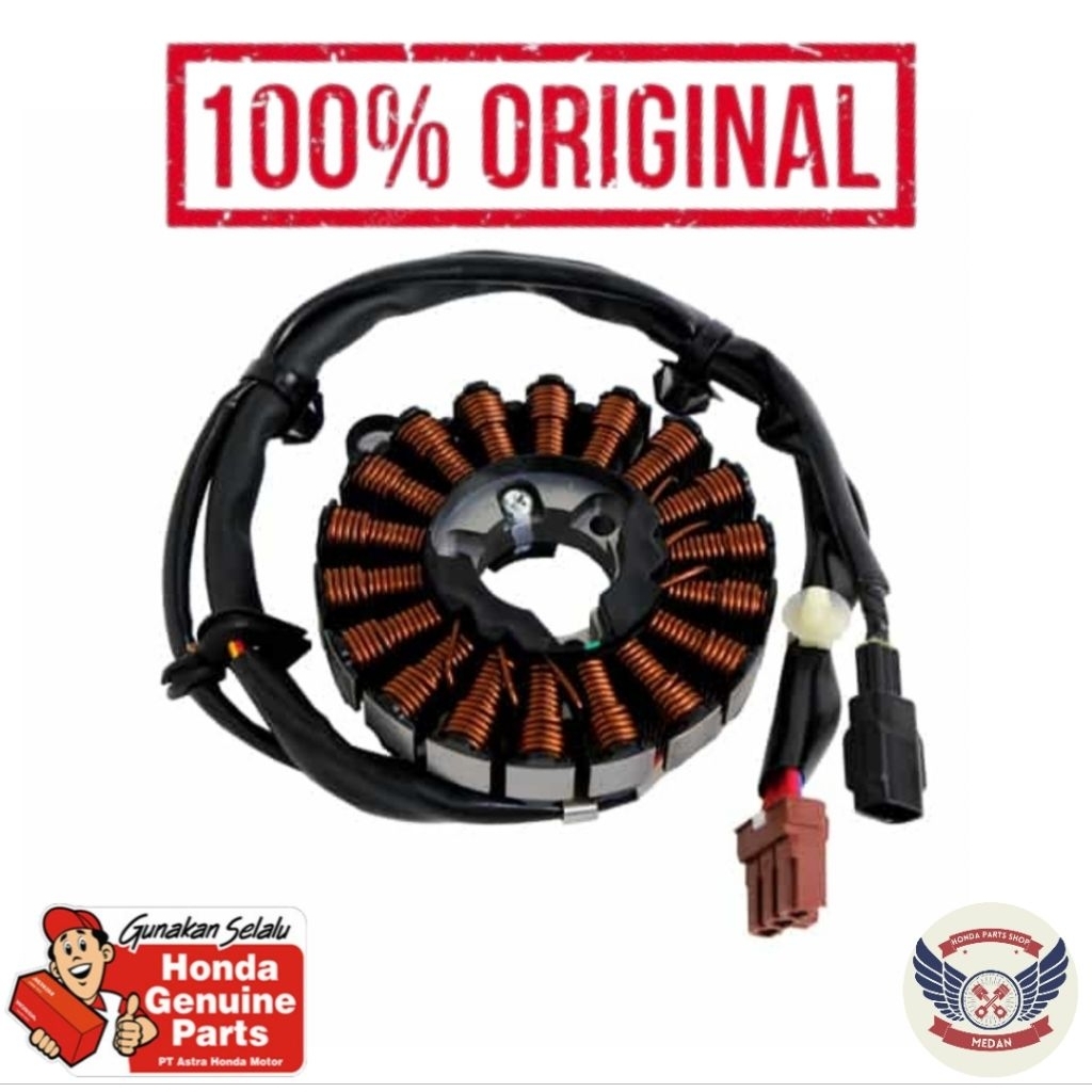 Jual 31220K2FN01 Spull Spul Magnit Magnet Stator Comp - Scoopy eSP K2F ...