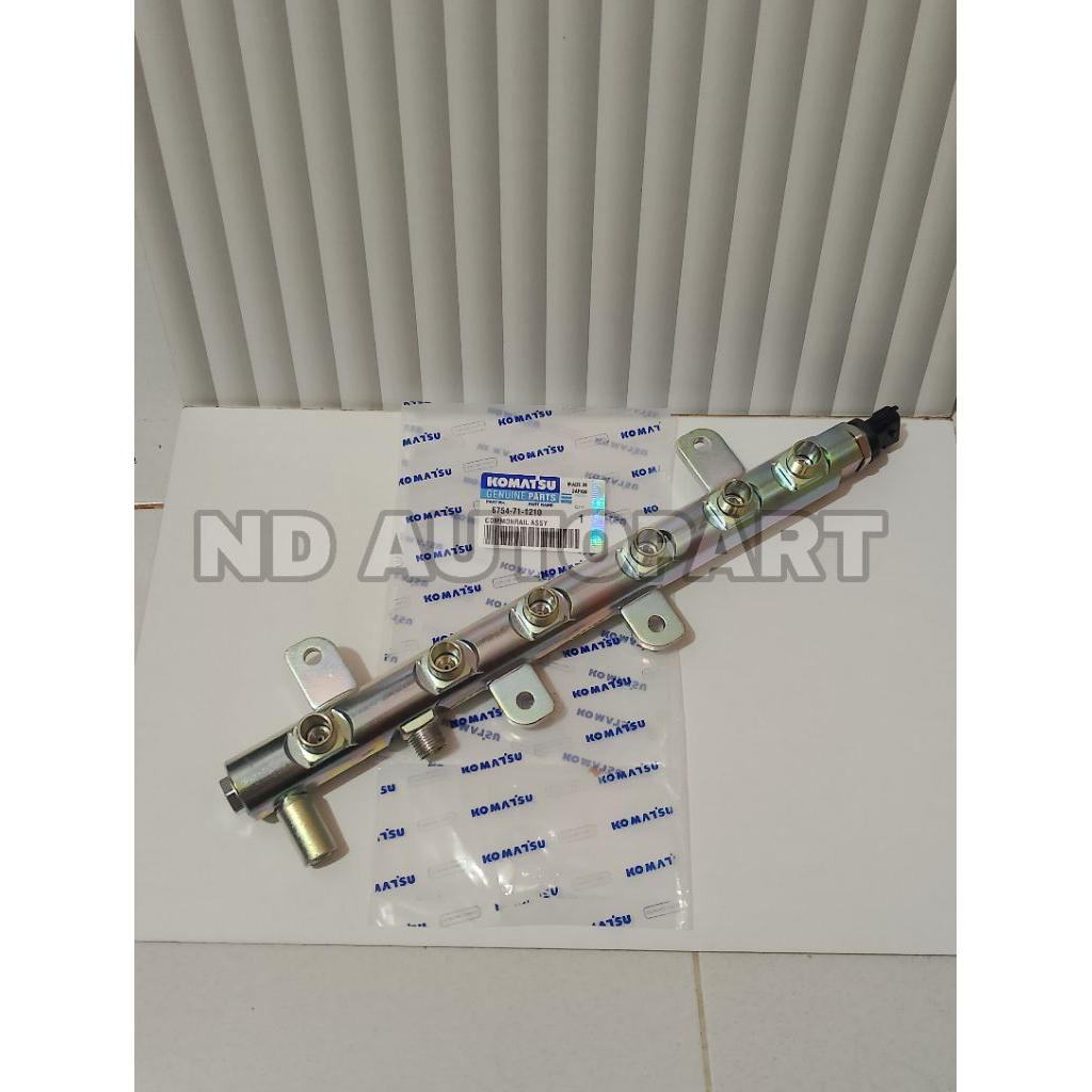 Jual Suling Pipa Commonrail Comon Rail Assy PC200-8 PC-200 Komatsu 6754 ...