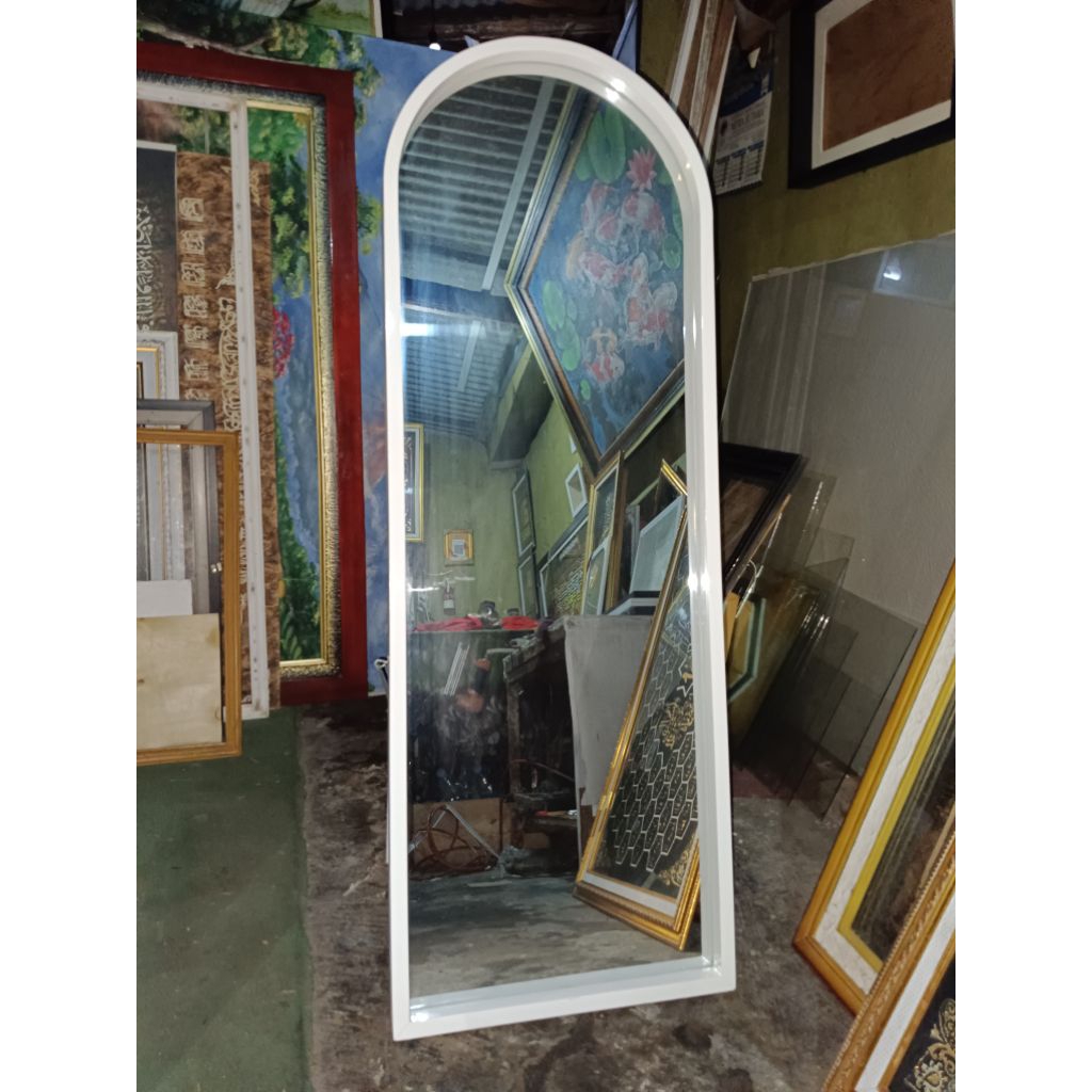 Jual TERMURAH...!! CERMIN FULL BODY DINDING / STANDING MIRROR / CERMIN ...
