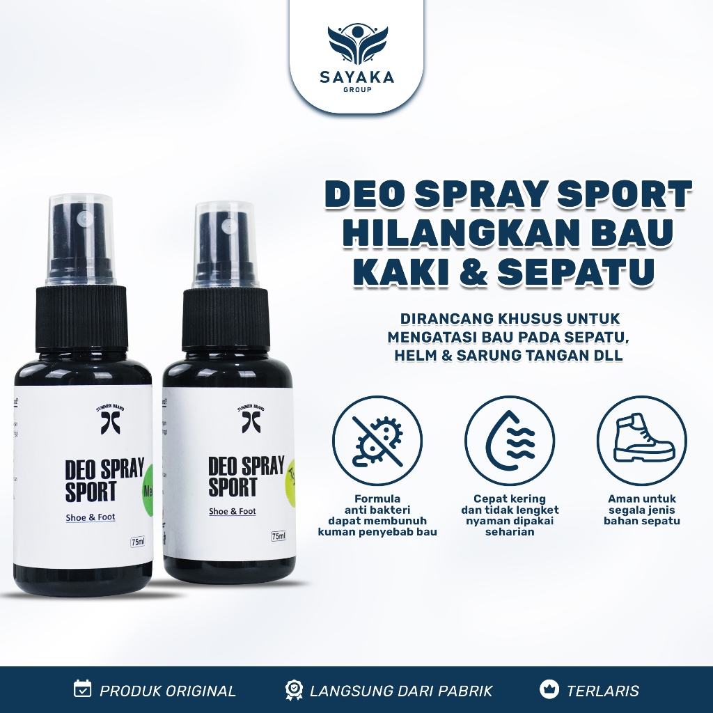 Jual Sayaka - Parfum Sepatu Deo Foot Spray Shoe Perfume Pengharum ...