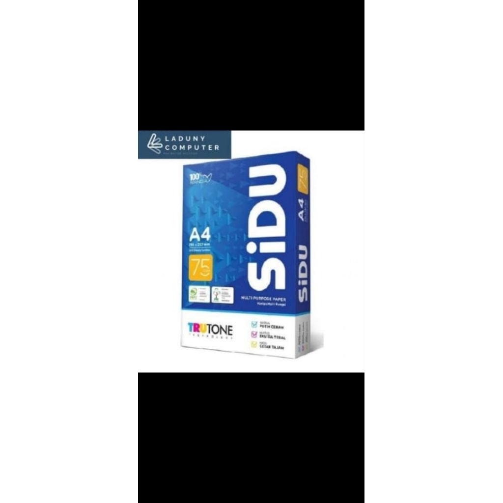 Jual Kertas HVS SIDU A4 75gr | Shopee Indonesia
