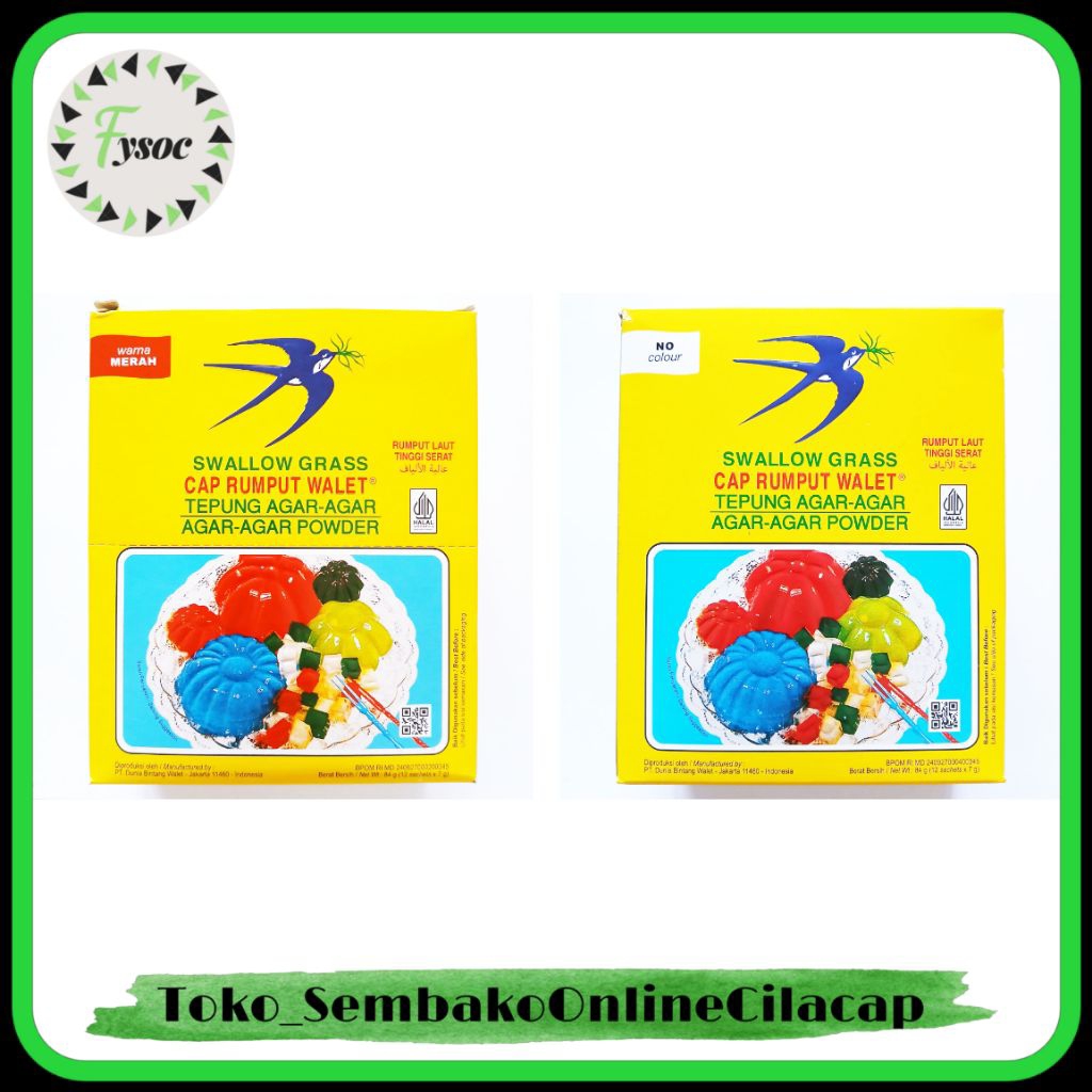 Jual AGAR - AGAR SWALLOW GRASS 7GR CAP RUMPUT WALET | Shopee Indonesia