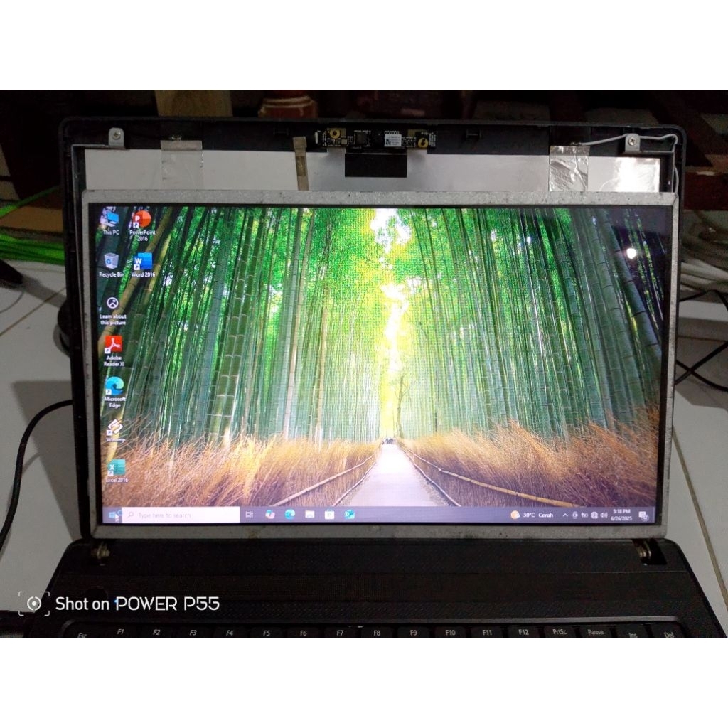 Jual LAYAR LAPTOP LCD LED 14 inchi 40 pin 14 40 pin Tebal kondisi ...