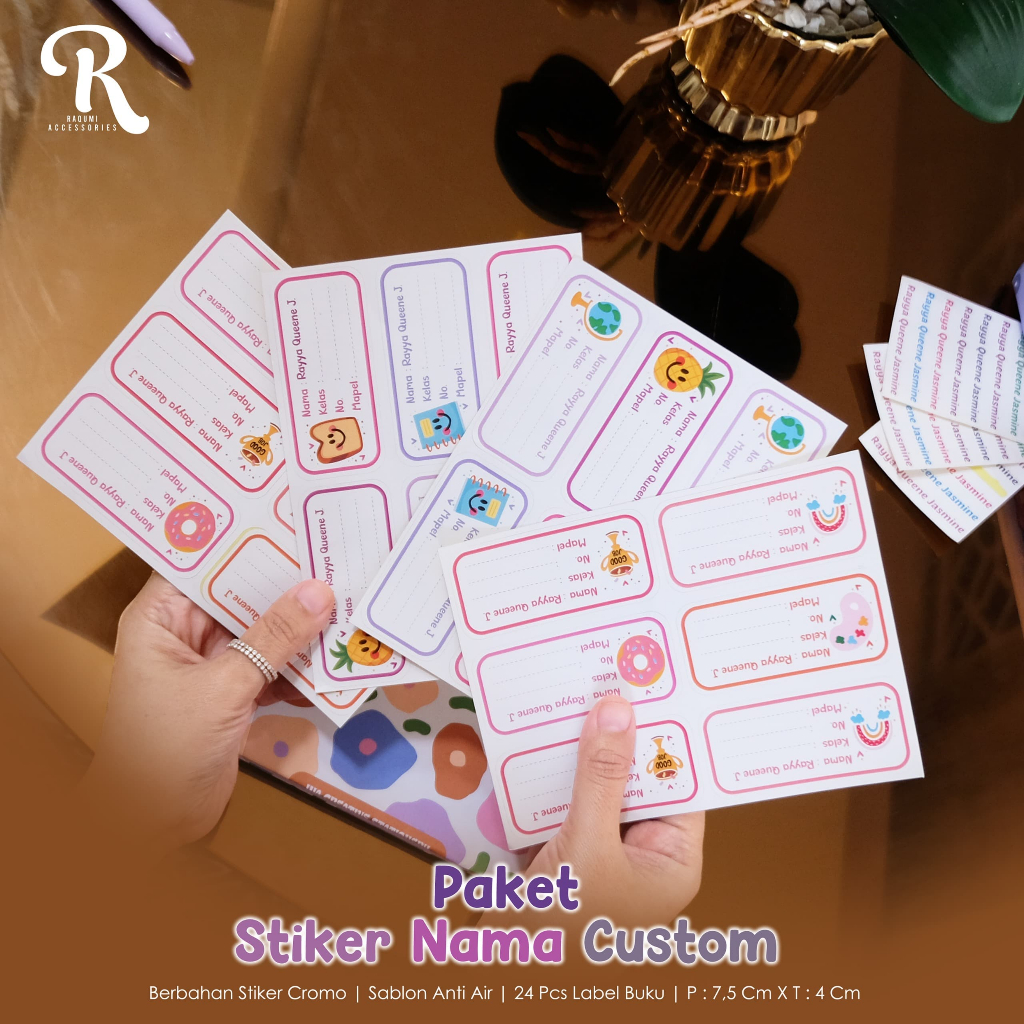 Jual STIKER CUSTOME NAMA//STIKER NAMA //STIKERPREMIUM //STIKER NAMA ...