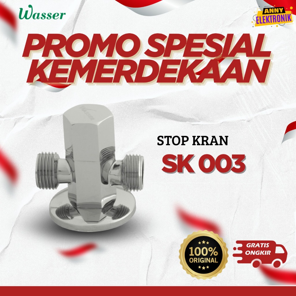 Jual Stop kran wasser SK 003 BL | Shopee Indonesia