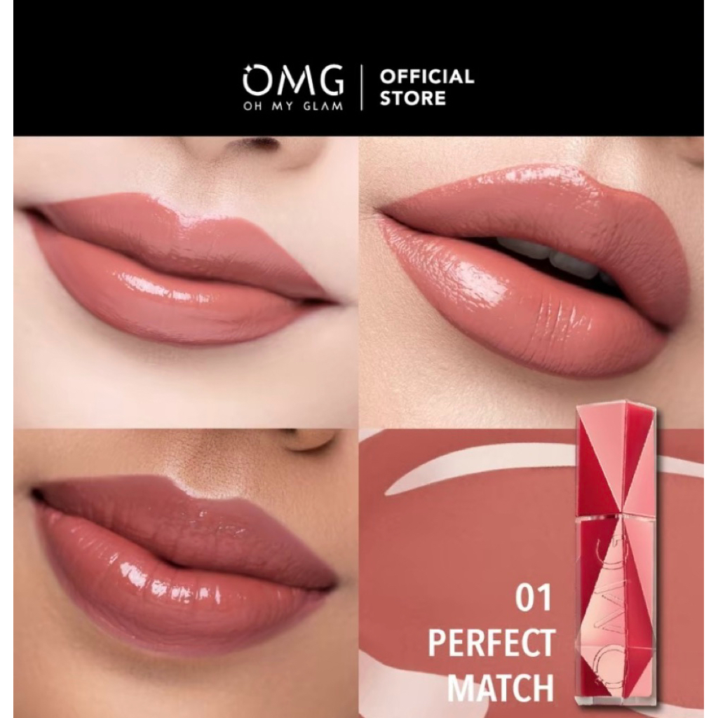 Jual OMG Lip Vinyl Shade 01 Perfect Match | Shopee Indonesia