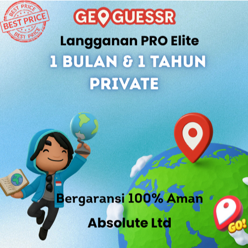 Jual Geoguessr Pro Elite - Langganan 1 Bulan & 1 Tahun | Shopee Indonesia