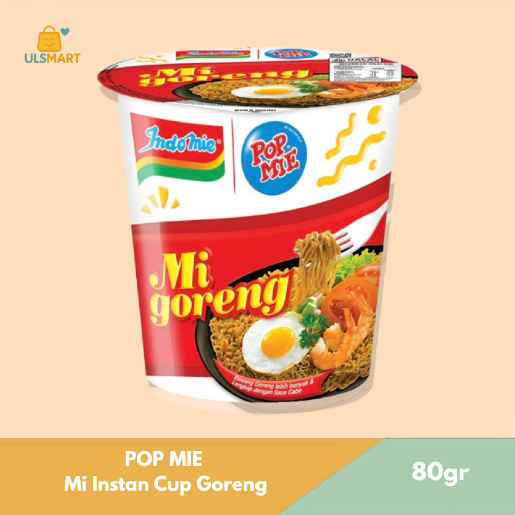 Jual POP MIE Mi Instan Cup Goreng 80 g | Shopee Indonesia