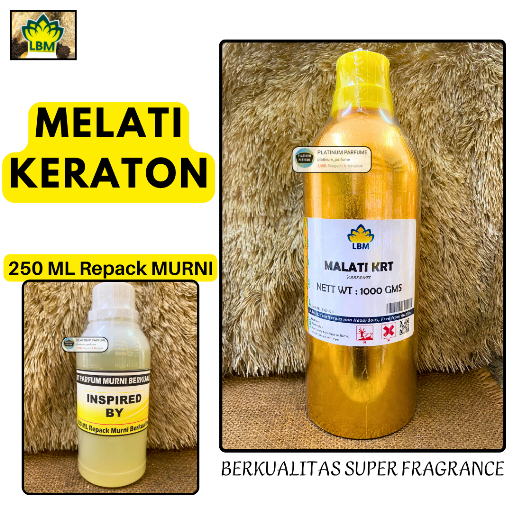 Jual Bibit Parfum MELATI KRATON ( 250 ML MURNI Tanpa Campuran ) By LBM ...