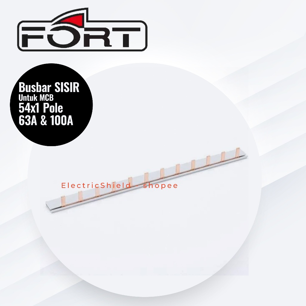 Jual Busbar Sisir Untuk MCB 1 Phase 63A/100A FORT/TAB | Shopee Indonesia