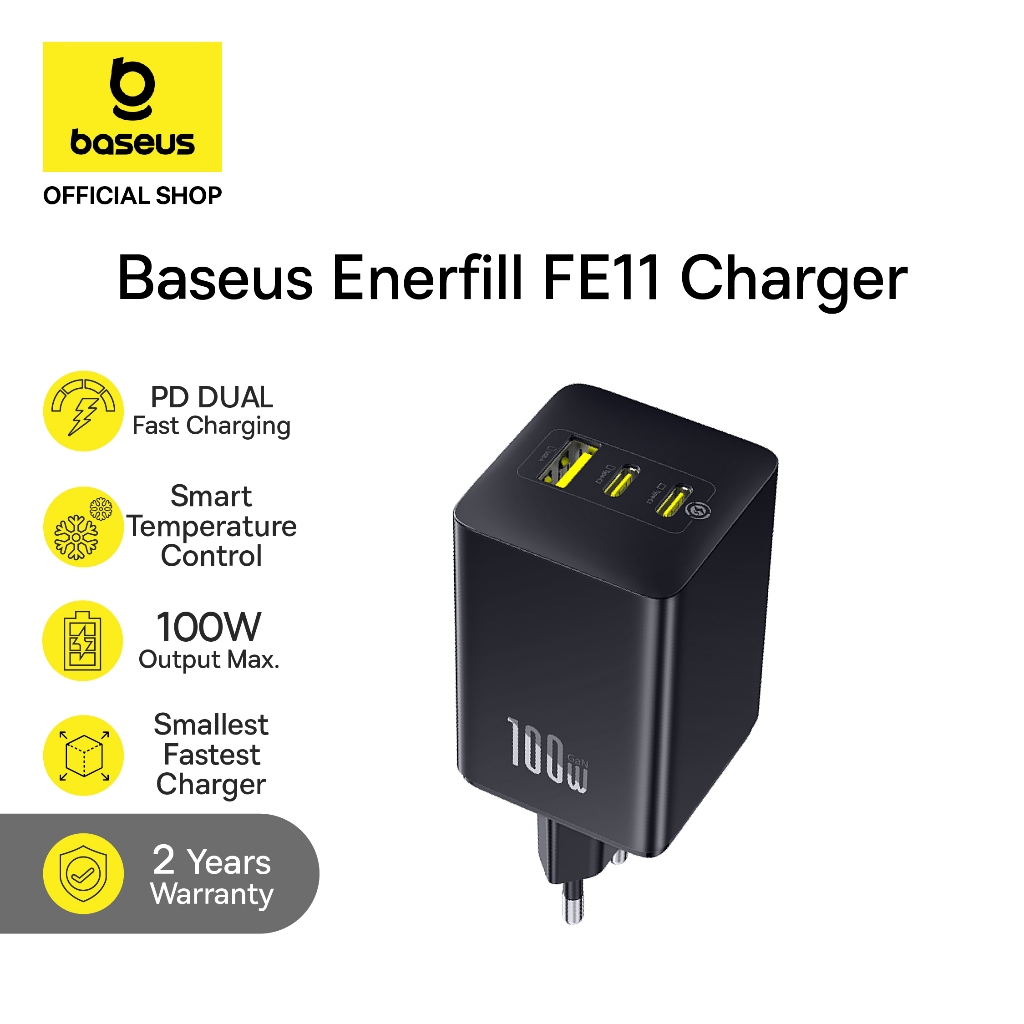 Jual Baseus Charger EnerFill FE11 Multiport 3in1 with 2C+U 100W BCT ...