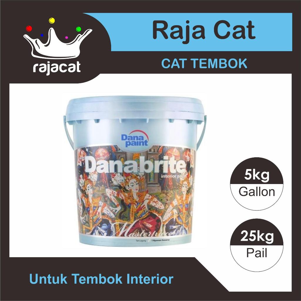 Jual Cat Tembok Interior Danapaint DANABRITE Brilliant White 5 kg ...
