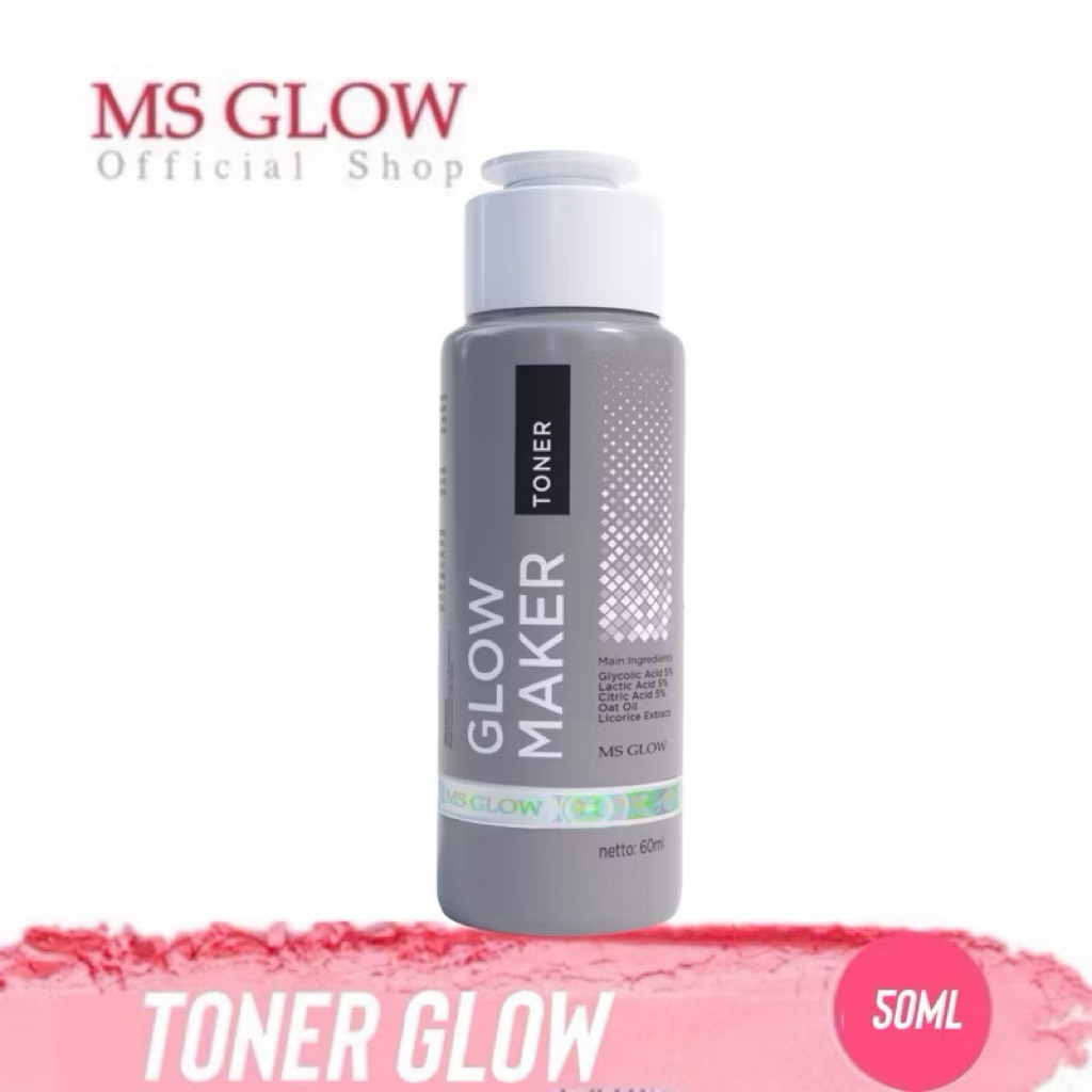 Jual MS GLOW TONER GLOW ATAU GLOW MAKER | Shopee Indonesia