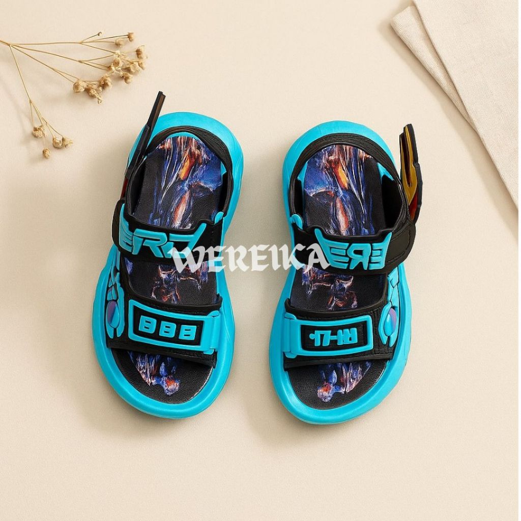 Jual WEREIKA - B119 ROBOT TRANSFORMER Sandal gunung Sepatu Sandal Anak ...