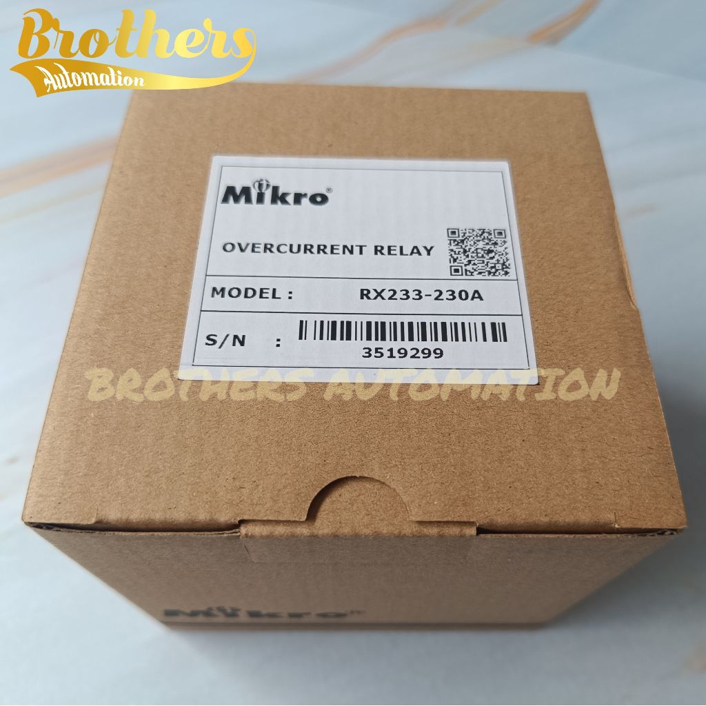 Jual RX233A-230A MIKRO Overcurrent Relay 7Seg multi IDMT 50/60Hz NFC ...