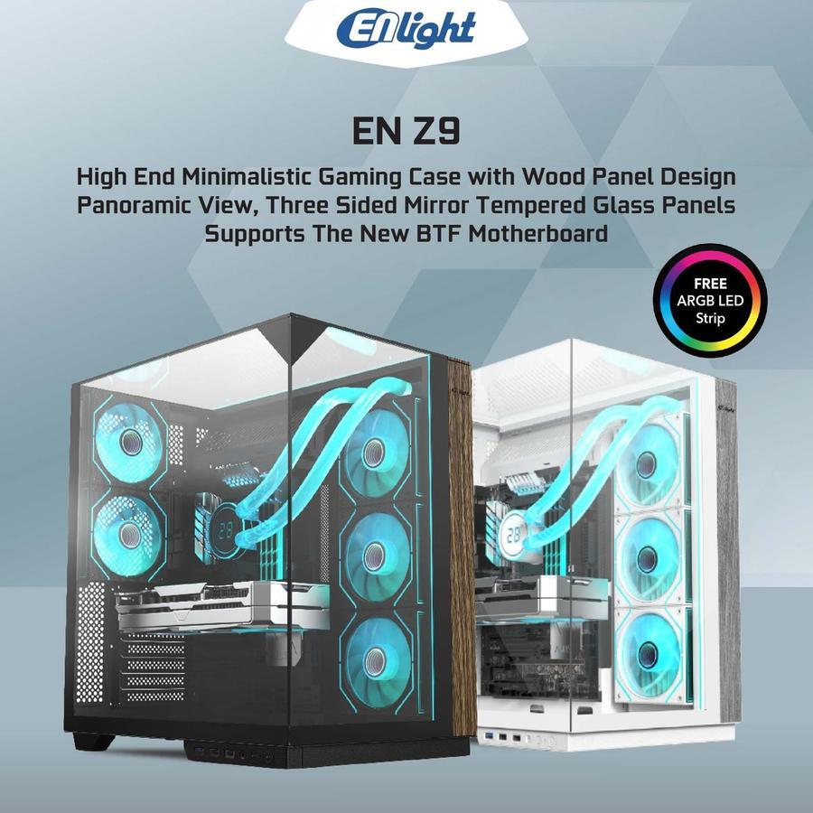Jual Enlight Z9 Dual Chamber LED Strip ARGB | Casing PC ATX | Case CPU ...