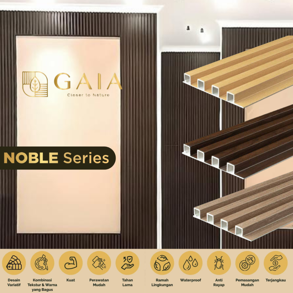 Jual GAIA Neopanel Wallpanel PVC Noble Series | Wallpanel PVC Wall ...