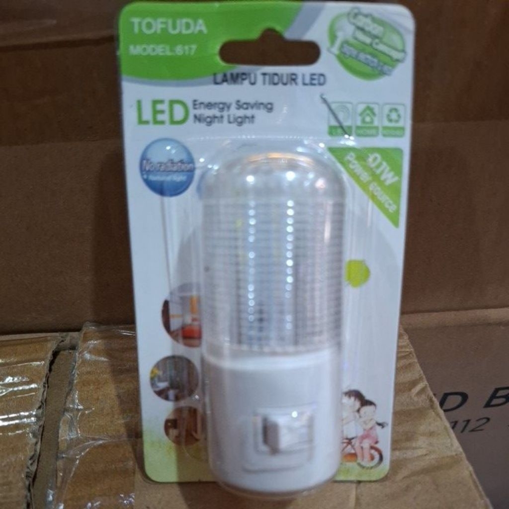 Jual Tofuda led switch lampu tidur 0,1Watt | Shopee Indonesia