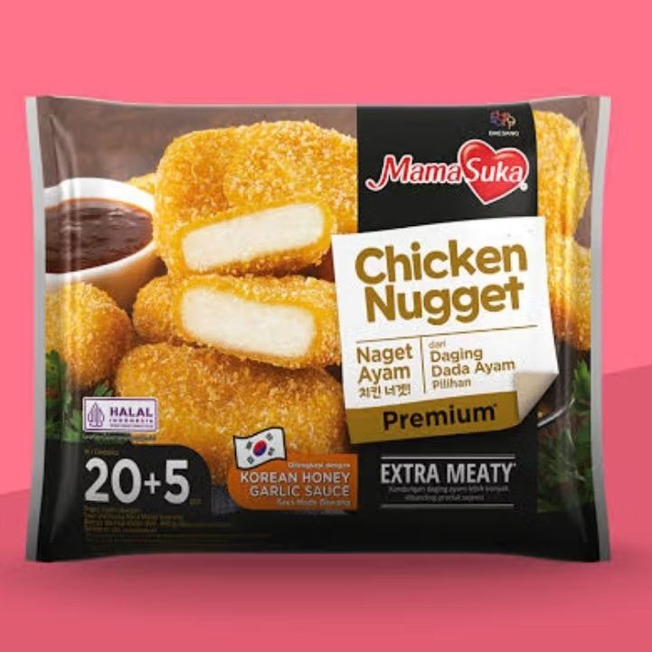 Jual MamaSuka Nugget Ayam/Chicken Nugget Premium with korean honey ...