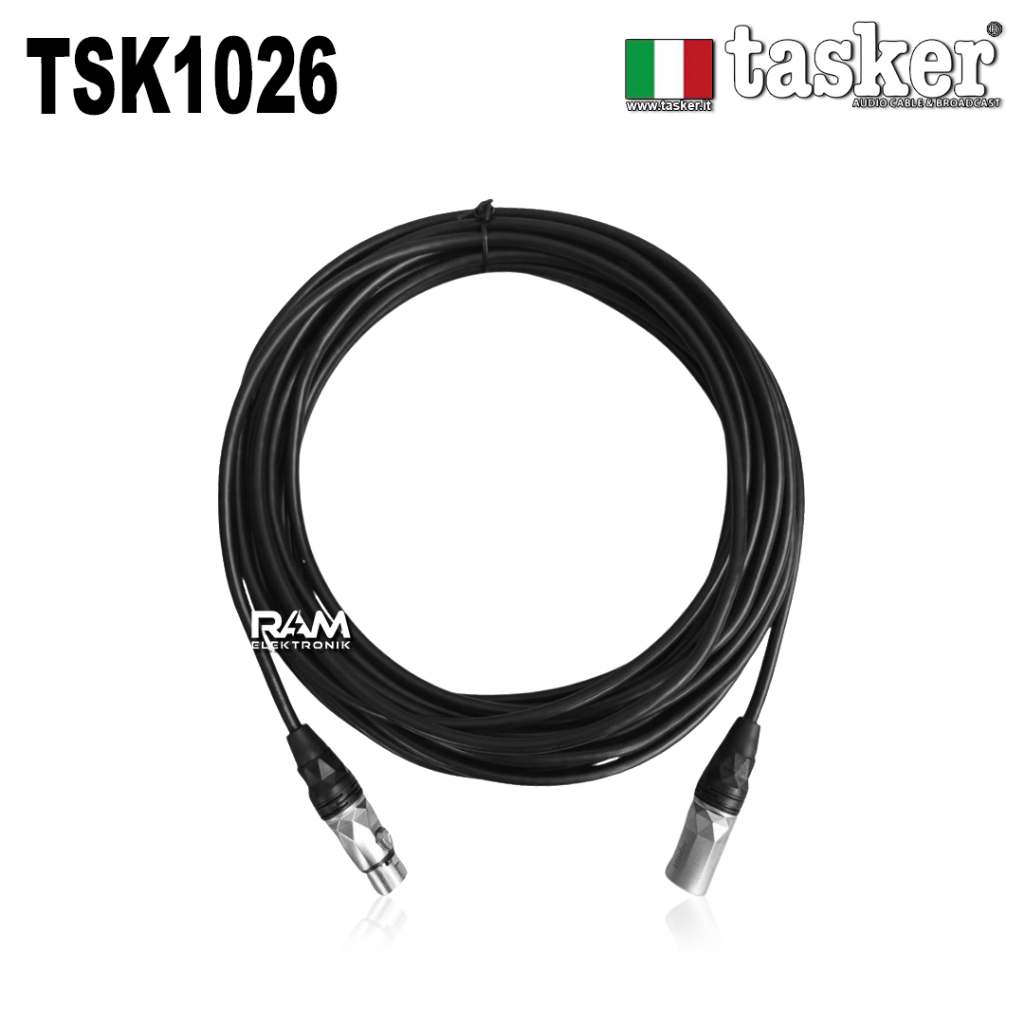 Jual Kabel Mic TASKER TSK1026 | TSK 1026 Zero Loss Jack Canon XLR Male ...