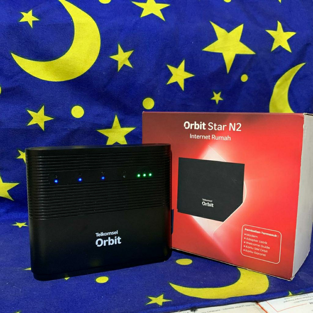 Jual Wifi 4G Router Orbit Star N2 HKM0128-A (Fullset) Suport Kartu ...