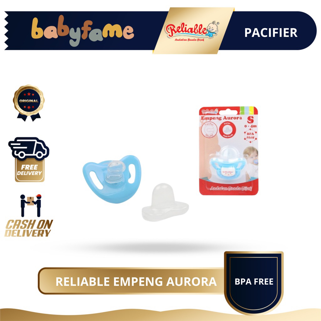 Jual RELIABLE EMPENG AURORA | BPA FREE | PACIFIER | Shopee Indonesia