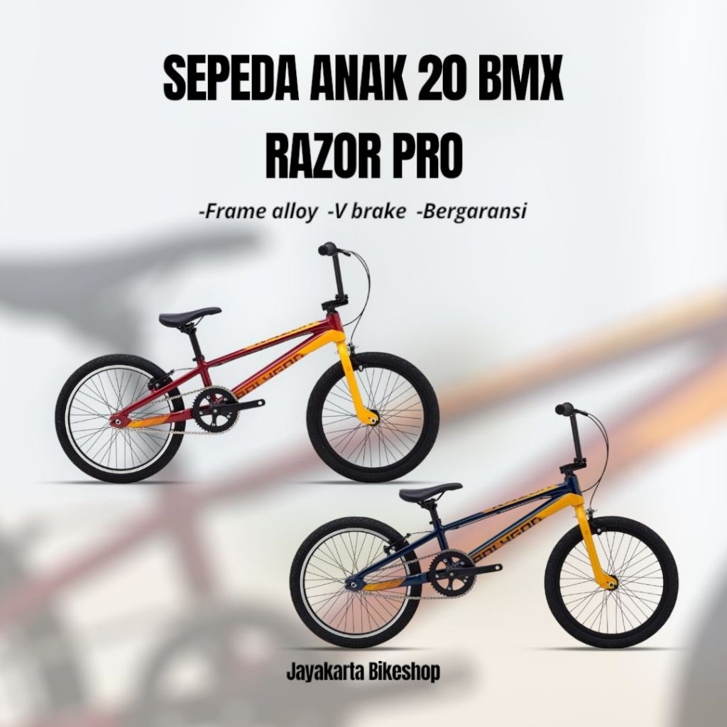 Jual SEPEDA ANAK BMX 20 INCH POLYGON RAZOR PRO | KIDS BMX BIKE ORIGINAL ...