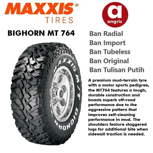 Jual Maxxis BIGHORN MT 764 LT 27x8.5 r14 Ban Mobil Off-Road 27 x 8.5 ...