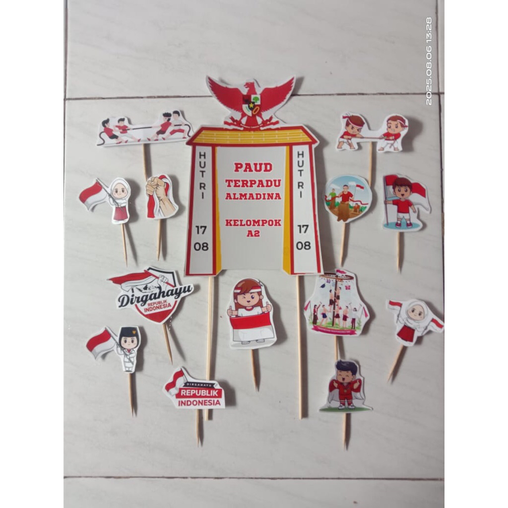 Jual Topper Costum 17 Agustus & Topper Bendera Indonesia | Shopee Indonesia