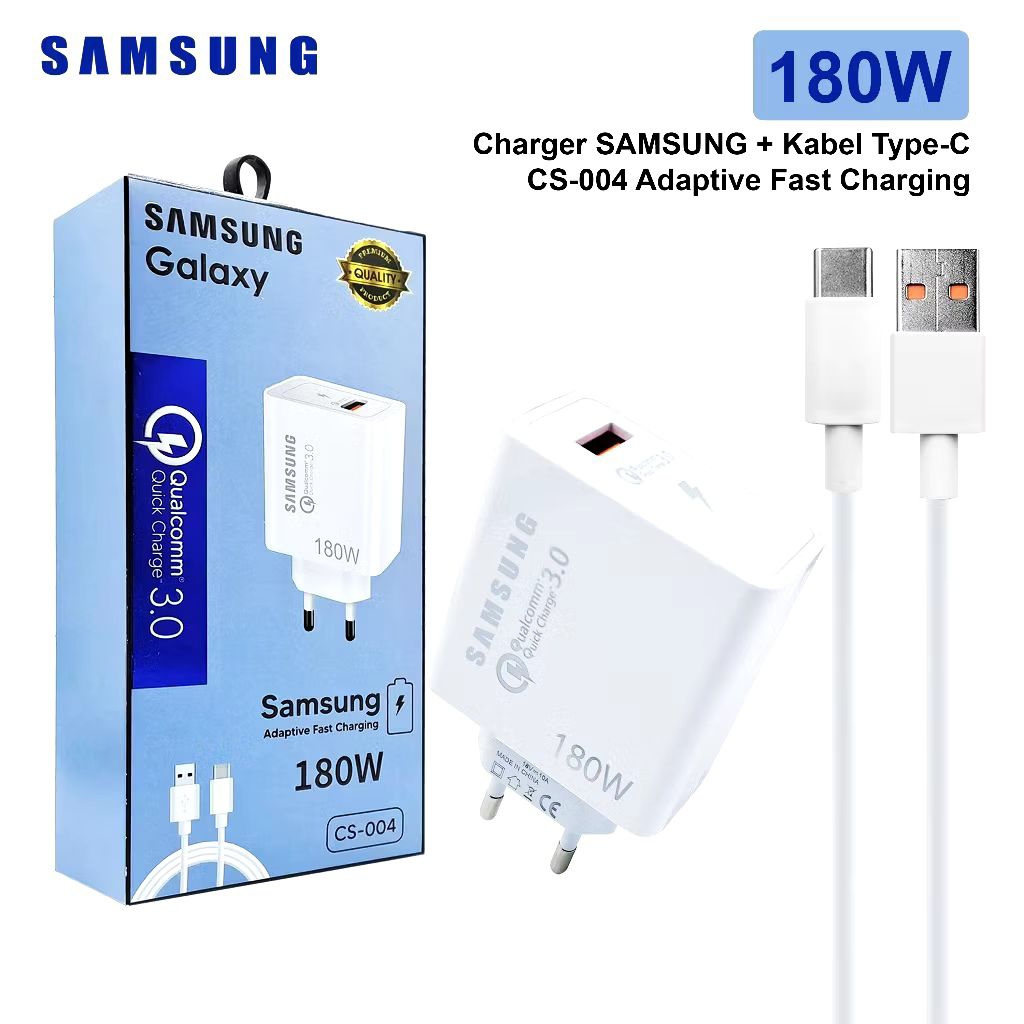 Jual Charger SAMSUNG 180W / 120W original 100% Super FAST CHARGING ...