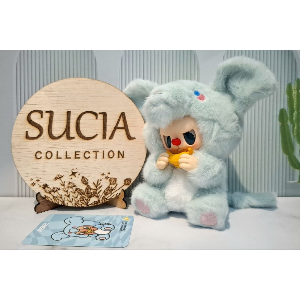 Jual Bag Charm Official Miniso x Rebel Animal Series Elephant Skye Blue ...