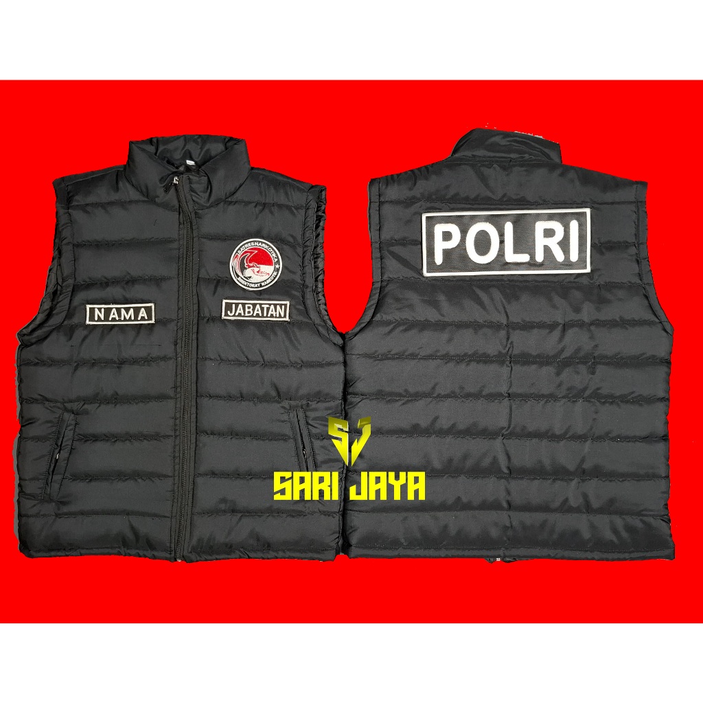 Jual Rompi Narcotics Police Rompi Vest Narcotics Rompi Gelembung Vest ...