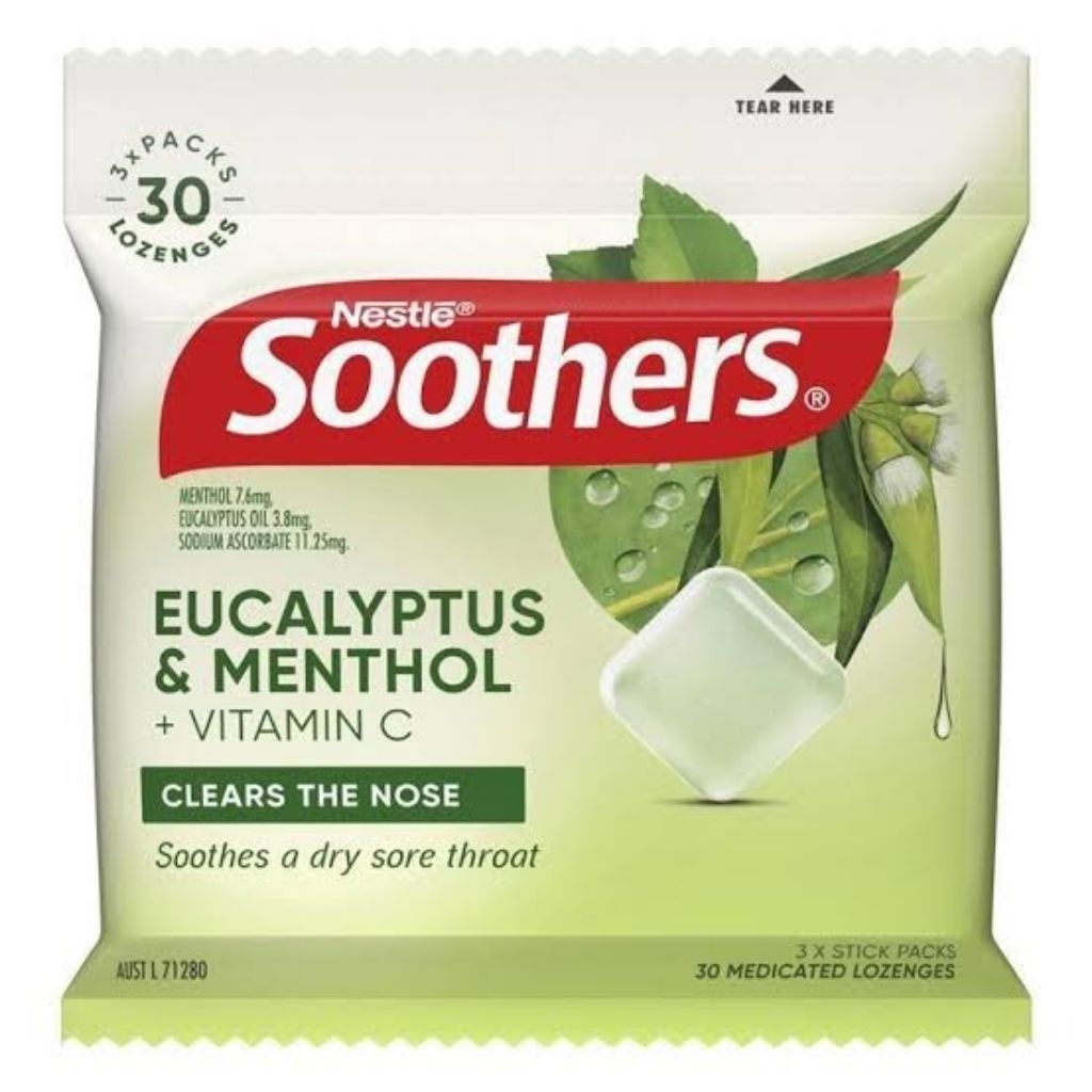 Jual Soothers Anticol Butter Menthol Honey Center 30 Lozenge | Shopee ...