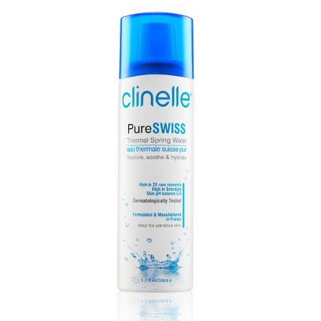 Jual Clinelle PureSwiss Thermal Spring Water Spray 50 mL Botol 50mL ...