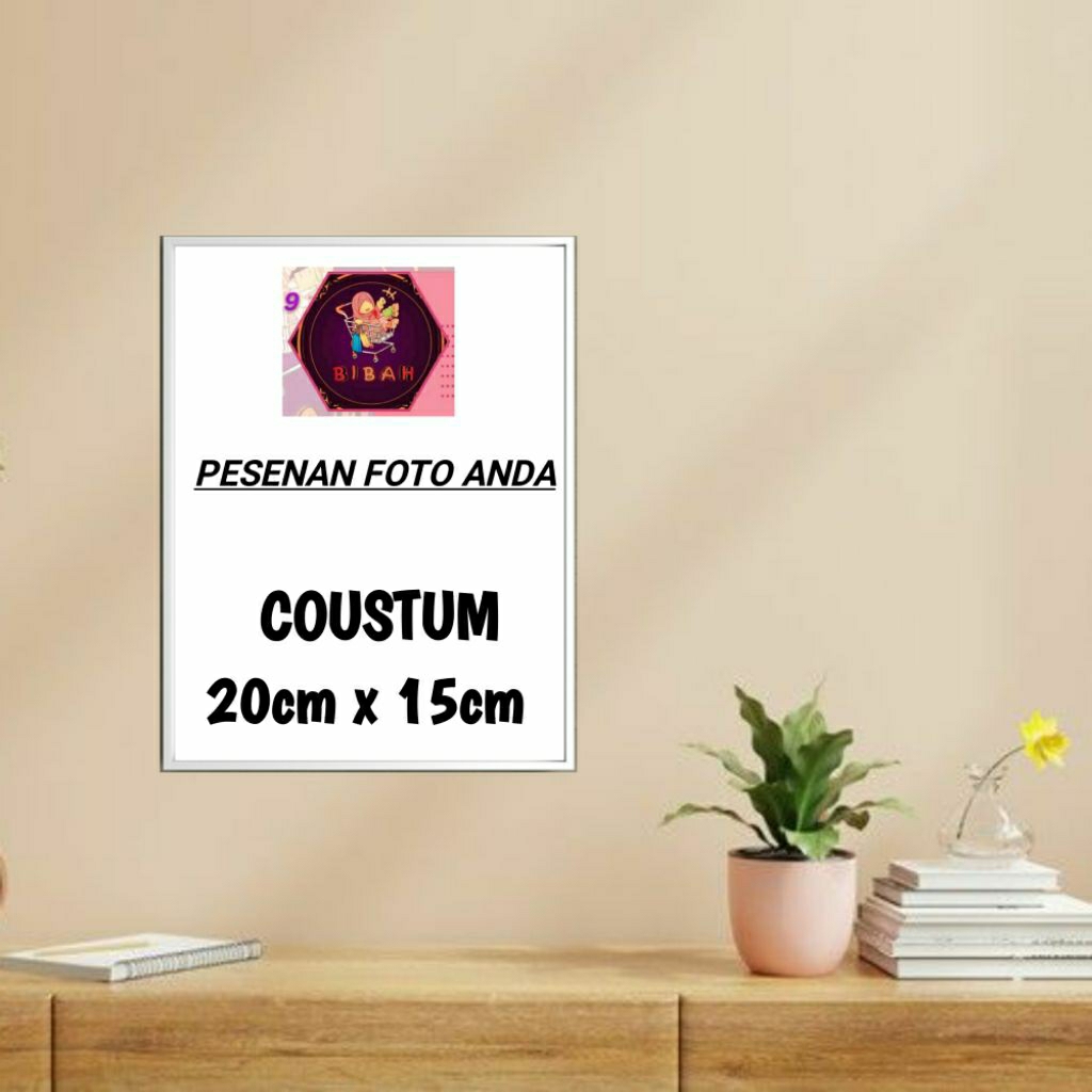 Jual cetak foto coustum UK 15x20cm JUMBO | Shopee Indonesia