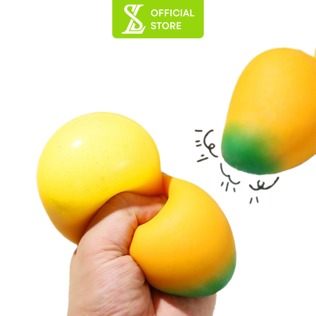 Jual Mainan Squishy Pencet Mango Remes Squishy Pencet Viral Mainan Unik ...