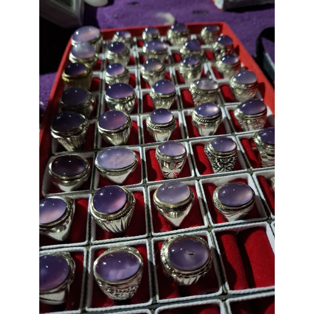 Jual Batu akik kecubung plus ikatan alpaka super | Shopee Indonesia