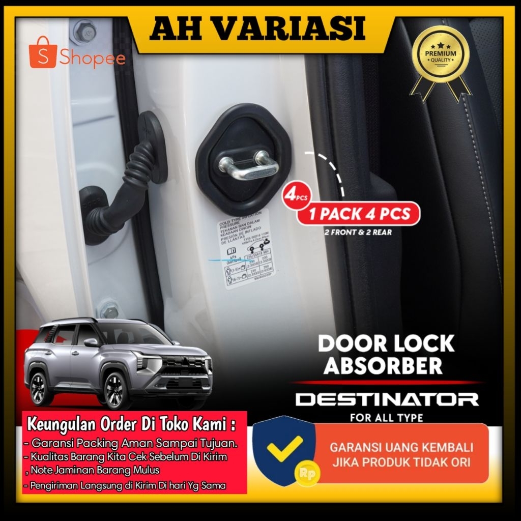 Jual Destinator - Door Lock Absorber Destinator Peredam Pintu Mobil ...