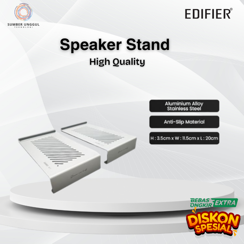 Jual EDIFIER SS04 Bookshelf Speaker Stand | Shopee Indonesia